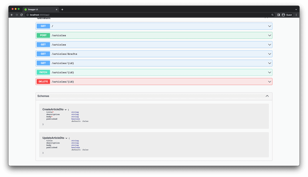 Build A Rest Api With Nestjs Prisma Postgresql And Swagger