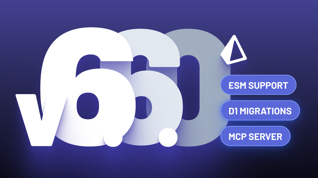 Prisma ORM 6.6.0: ESM Support, D1 Migrations & Prisma MCP Server